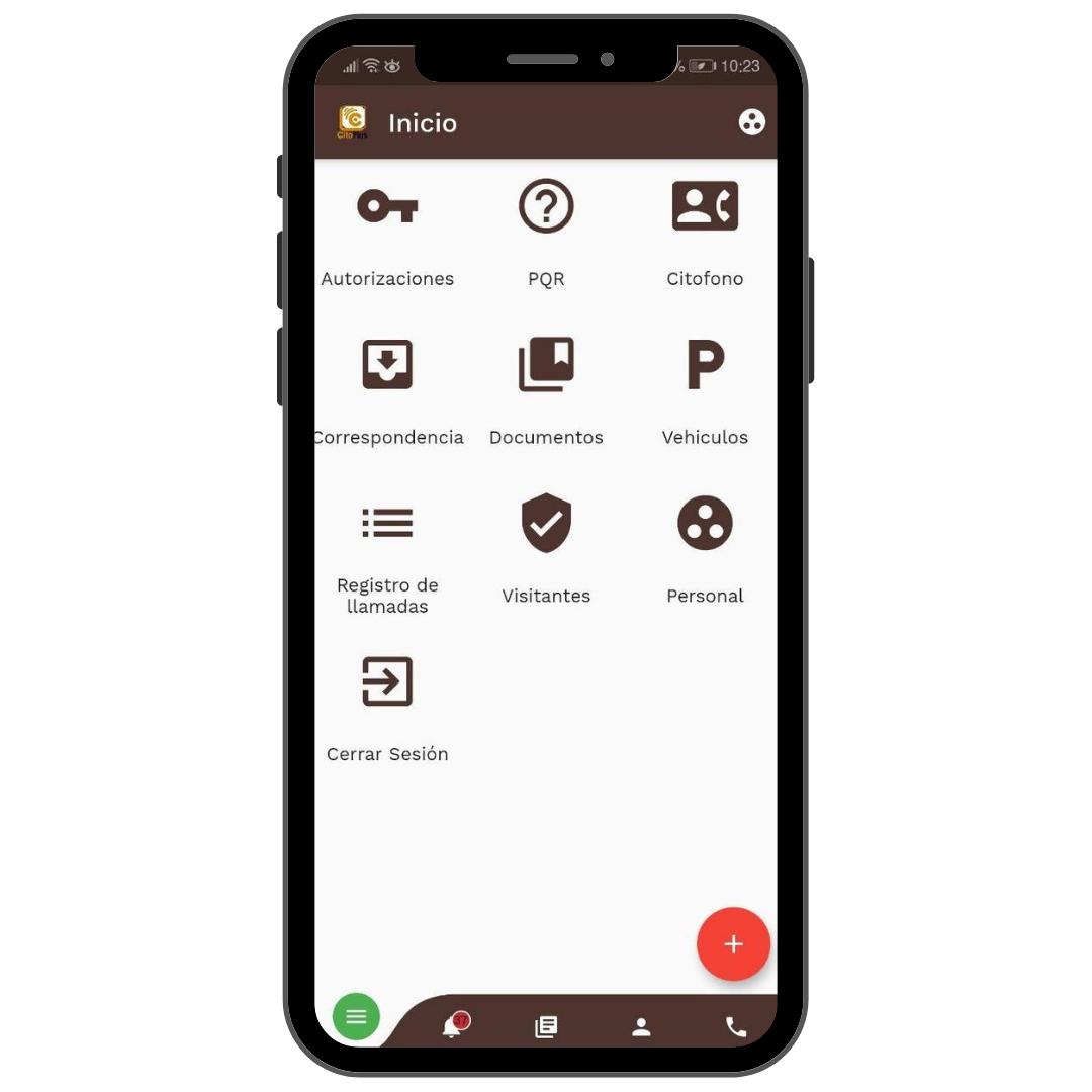 Aplicación residentes – Citoplus